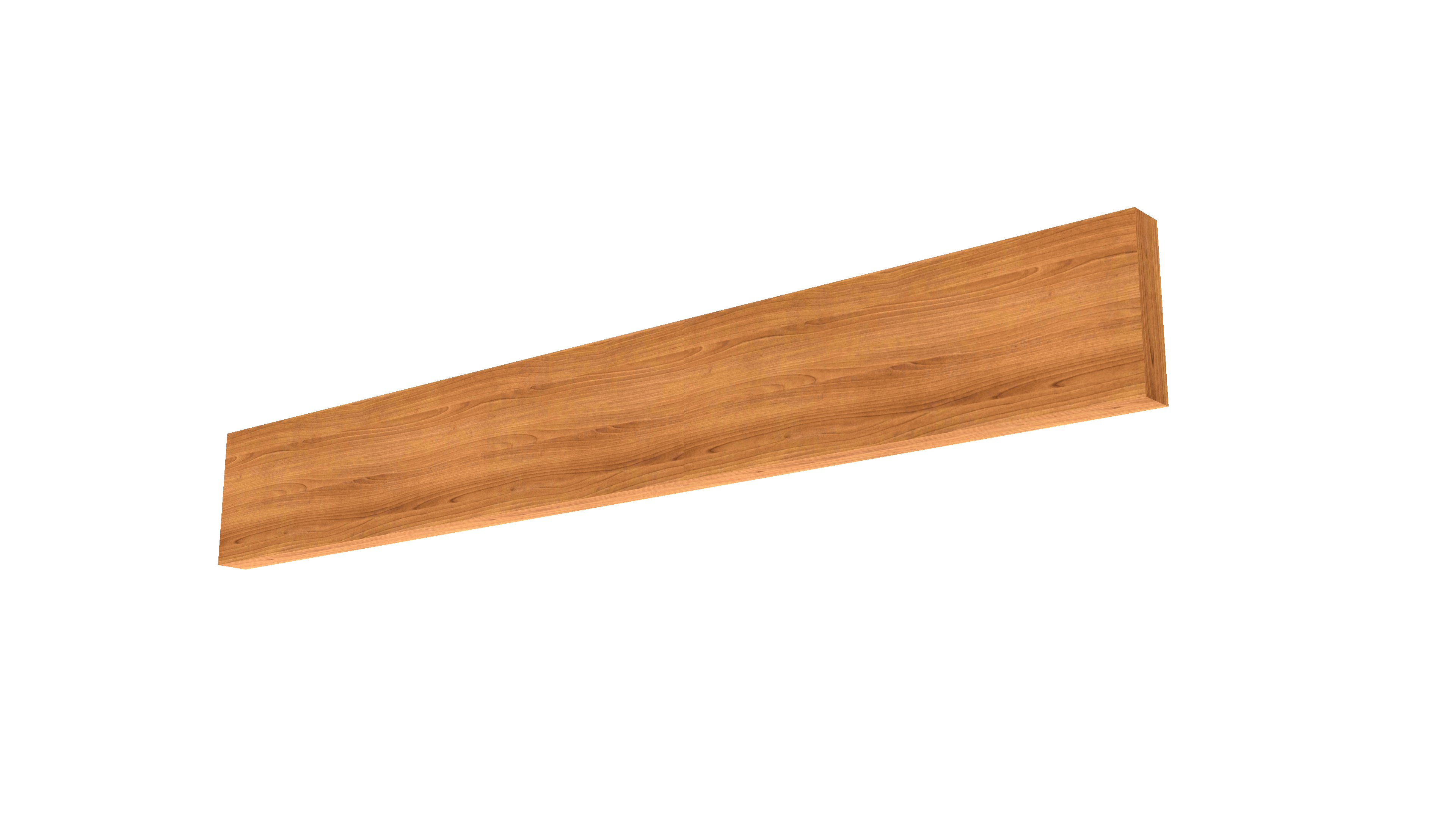 96"x12"x1.5" Ceiling Beam Wilsonart: Tuscan Walnut 7921-60 - Altispace